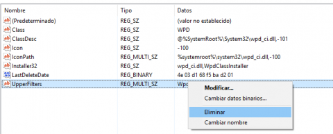 Solución error MTP USB Device – PC Solución